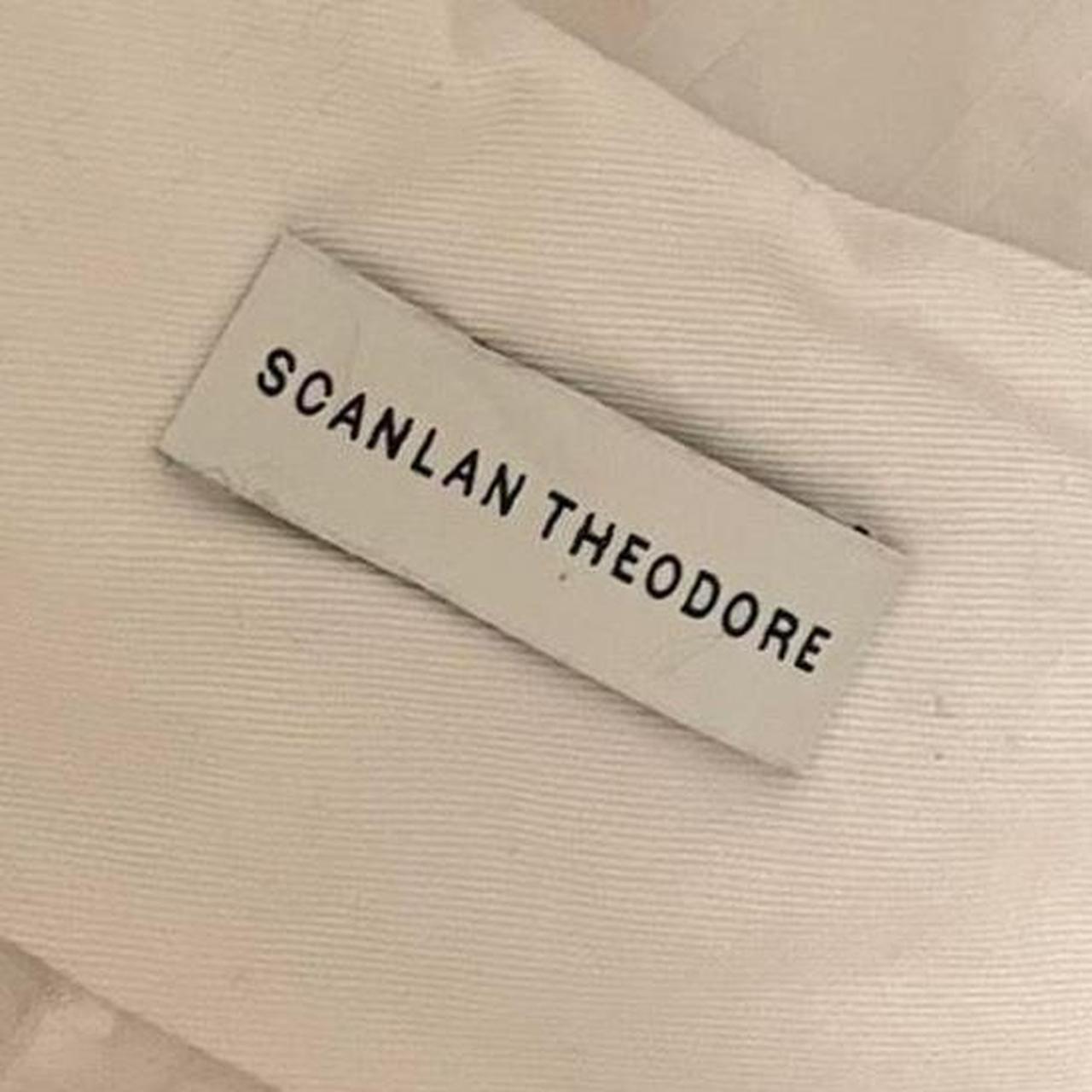 SCANLAN THEODORE white pleat front shorts. Size 6... - Depop