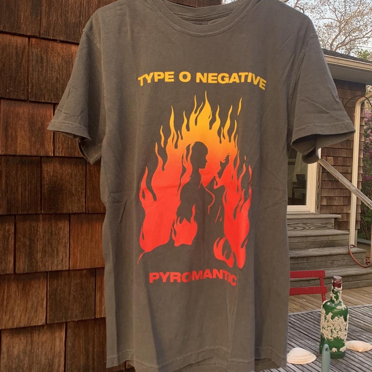 Rare bootleg Type O Negative “Pyromantic” t-shirt on... - Depop