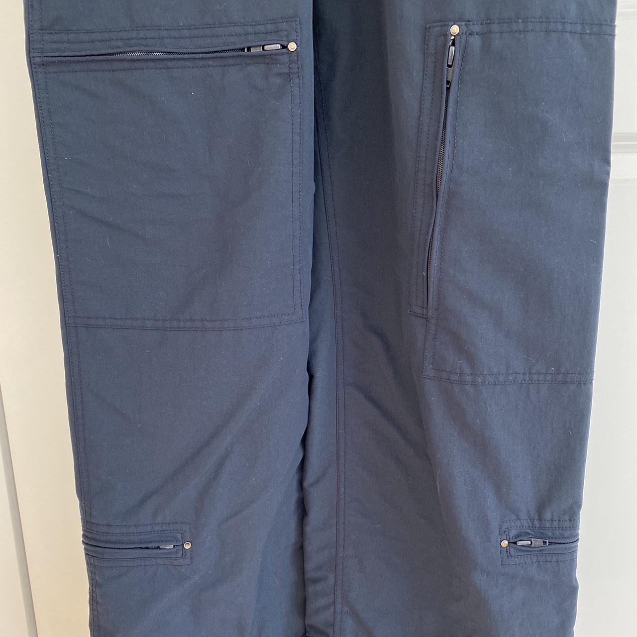 2000’s (2002) SAMPLE DKNY Cargo Trouser 34x28 Wide... - Depop