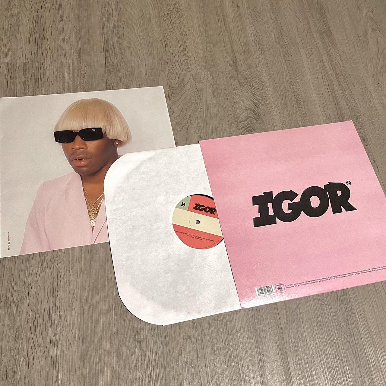 tyler the creator igor vinyl! never spun will be... - Depop