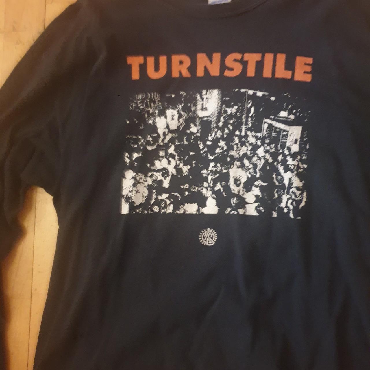 turnstile 2016 nonstop feeling merch back print and... - Depop