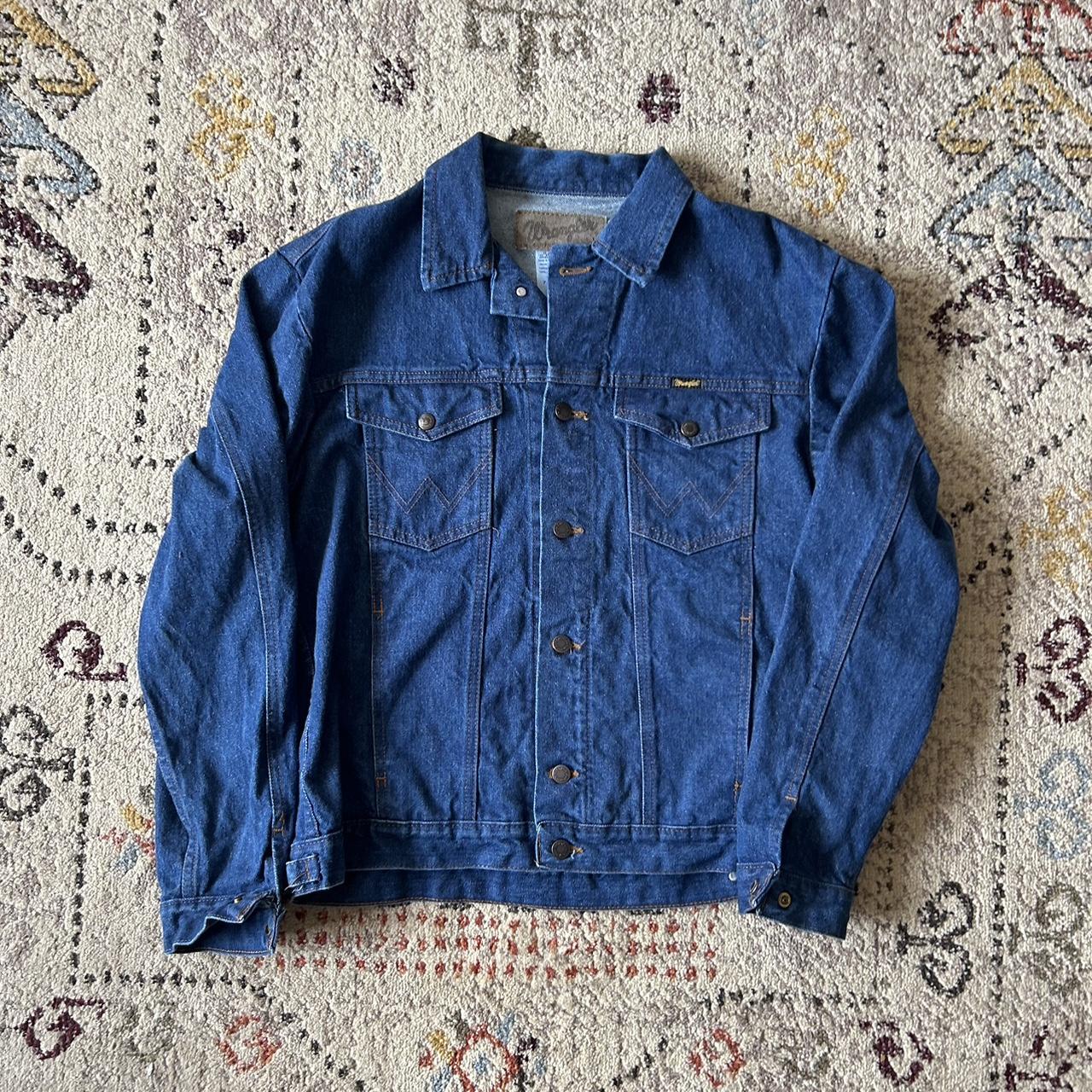 Wrangler cowboy cut denim jacket #western - Depop