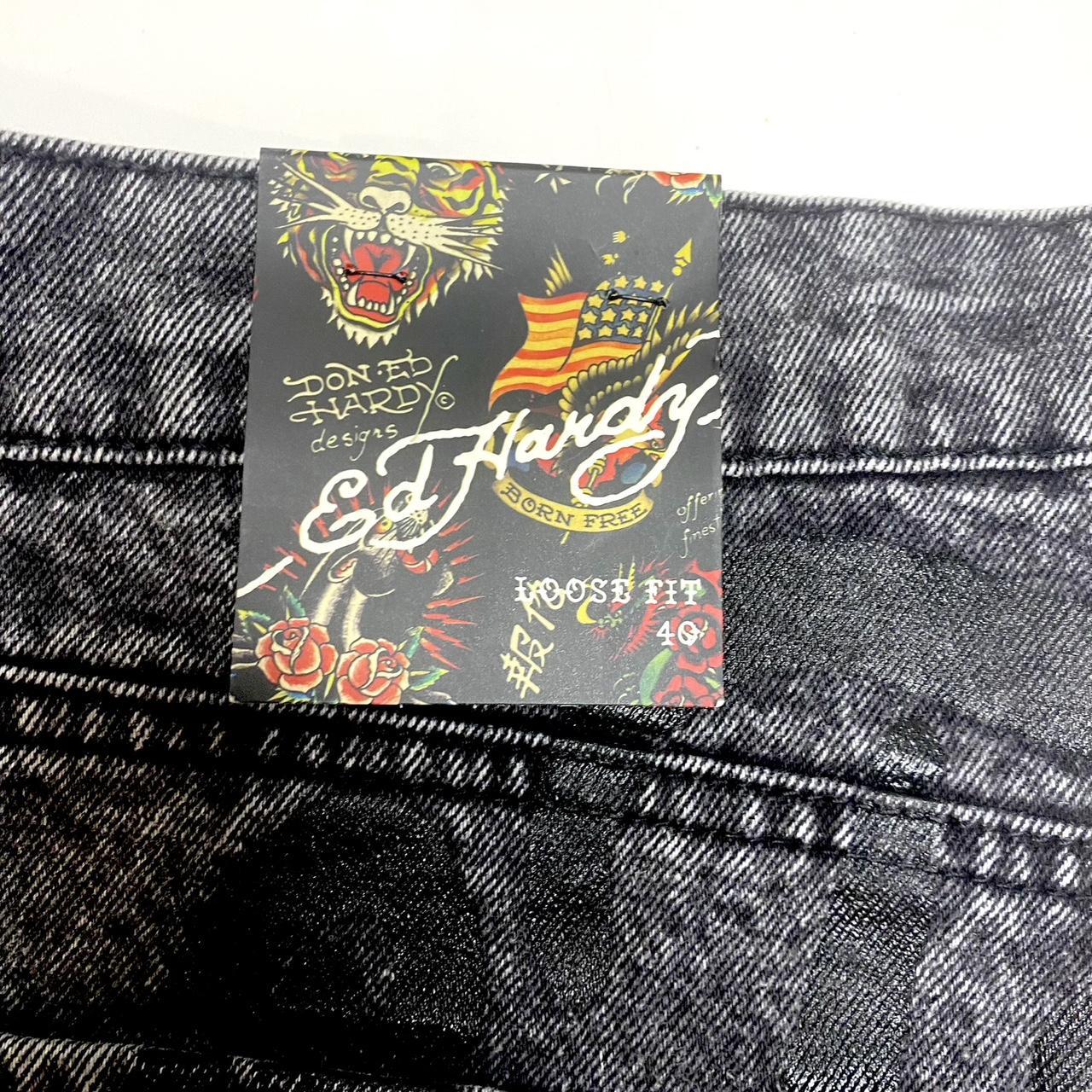 Ed Hardy Skull Jeans Snake 42 Men’s brand new with... - Depop