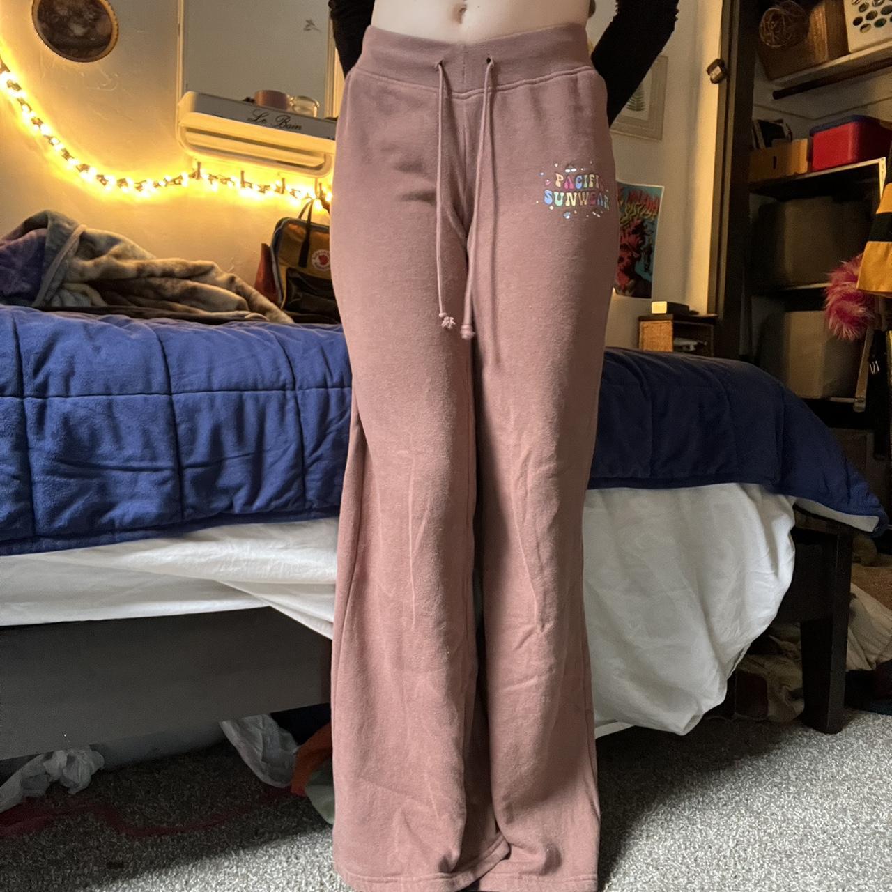 Cute pacsun flared sweats. I like them I just don’t... - Depop