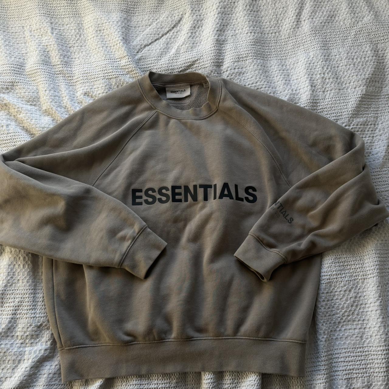 ESSENTIALS jumper/sweatshirt Size XS Hasn’t been... - Depop