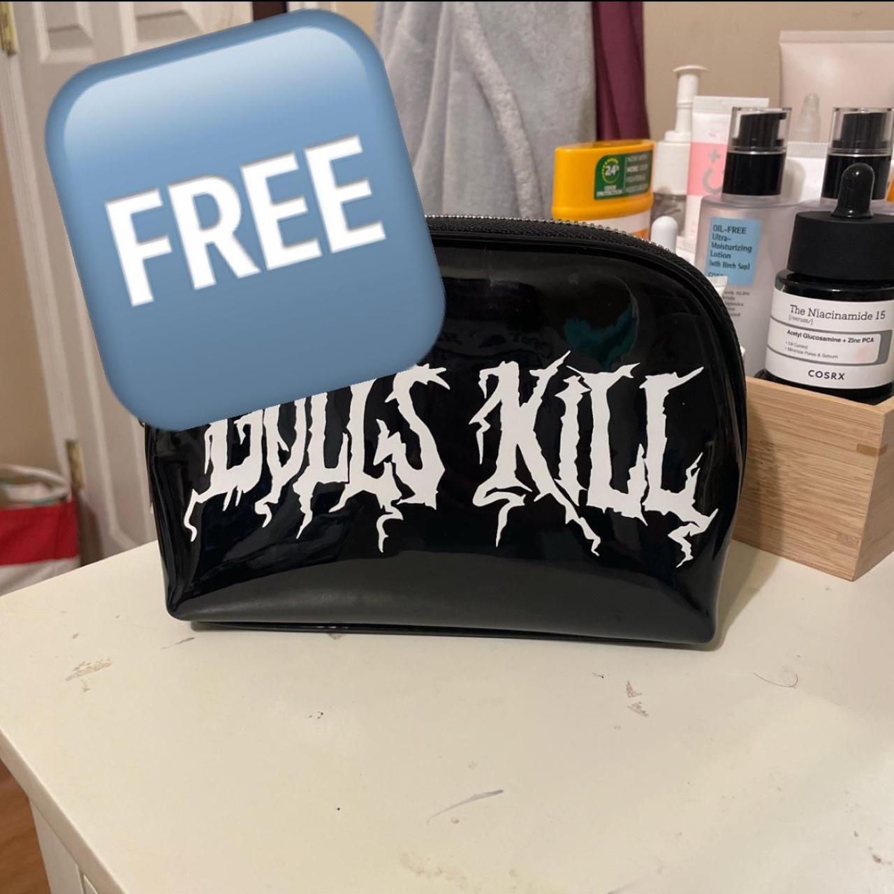 Dolls kill vinyl makeup bag FREE WITH ANY PURCHASE... - Depop