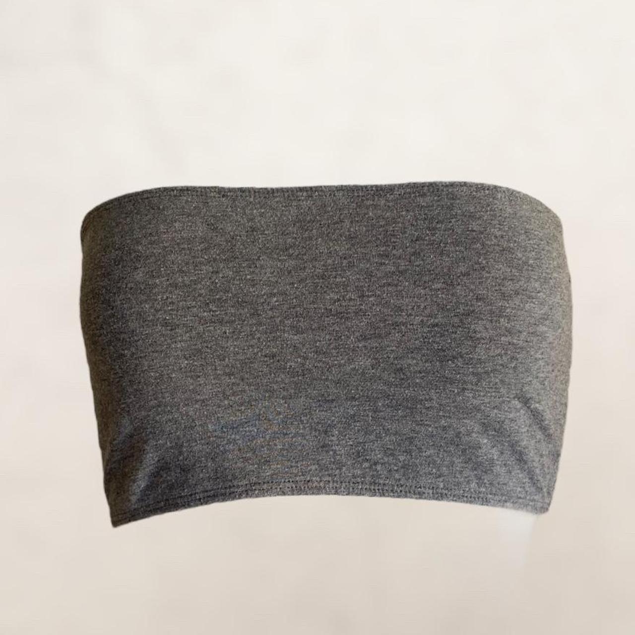 Hollister Grey Tube Top - Depop