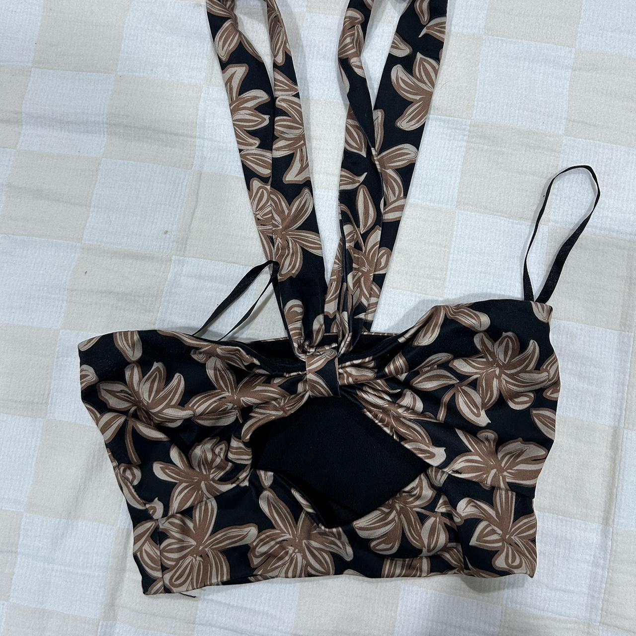 Luck and trouble top. Size 6. Strapless.... | Depop