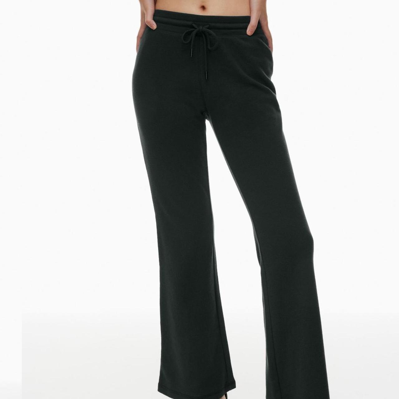 Aritzia Sunday Best Waffle flare sweats - Depop