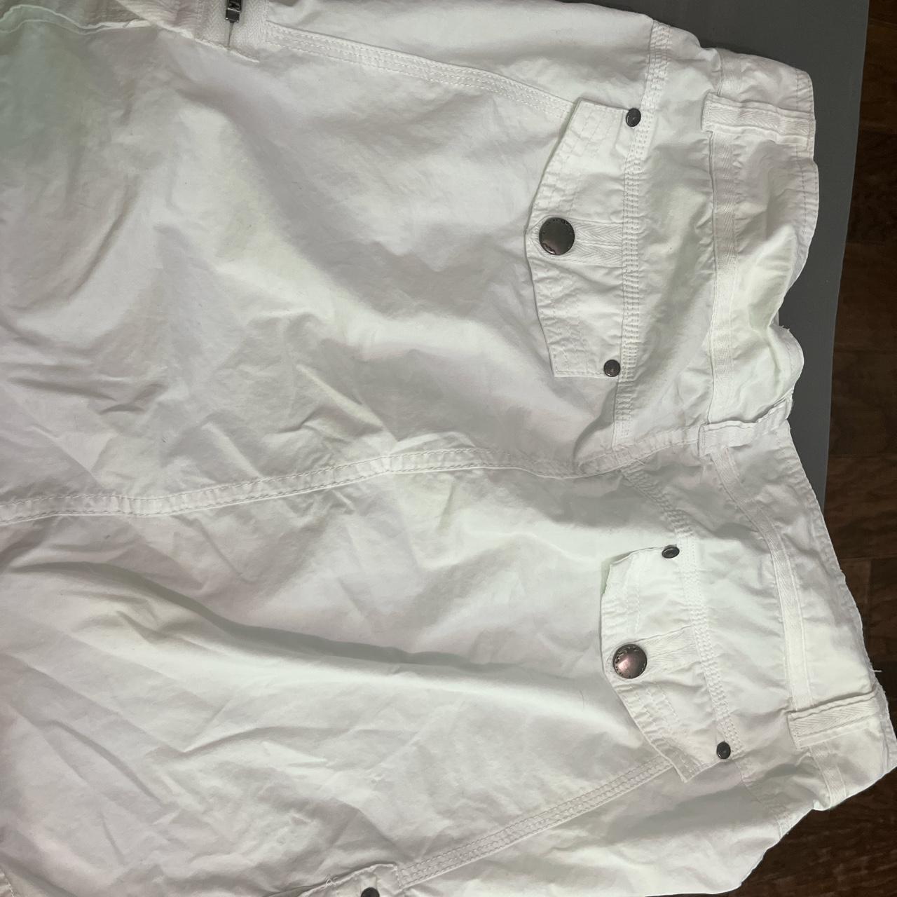 Soya Cargo Skirt -Cargo type material with super... - Depop