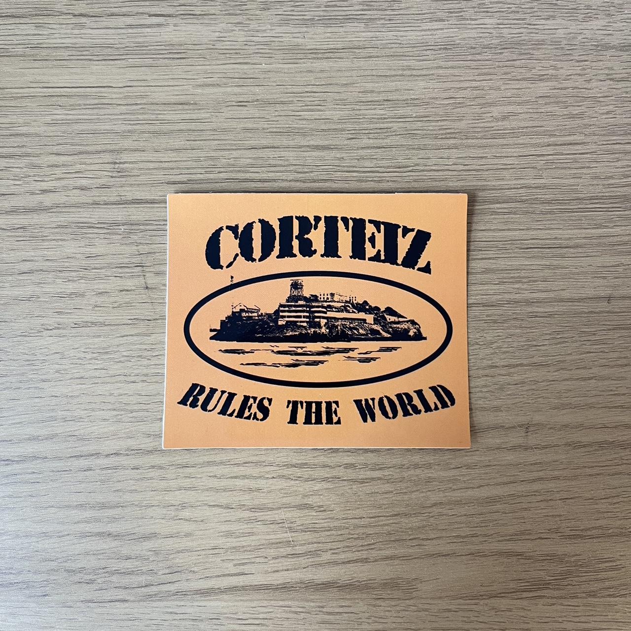 Corteiz Yellow and Black Stickers | Depop
