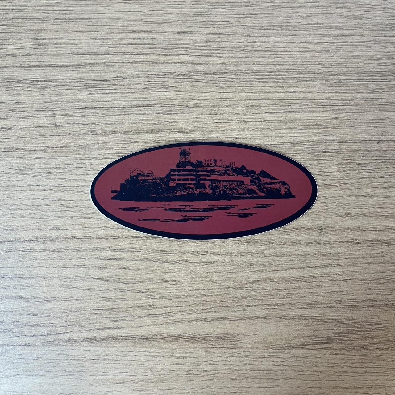 Corteiz Red and Black Stickers | Depop