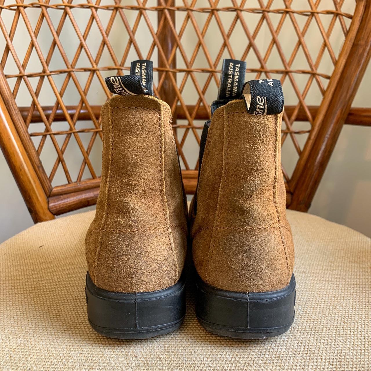 Blundstone Australia Brown Suede 684 Chelsea Boots... - Depop