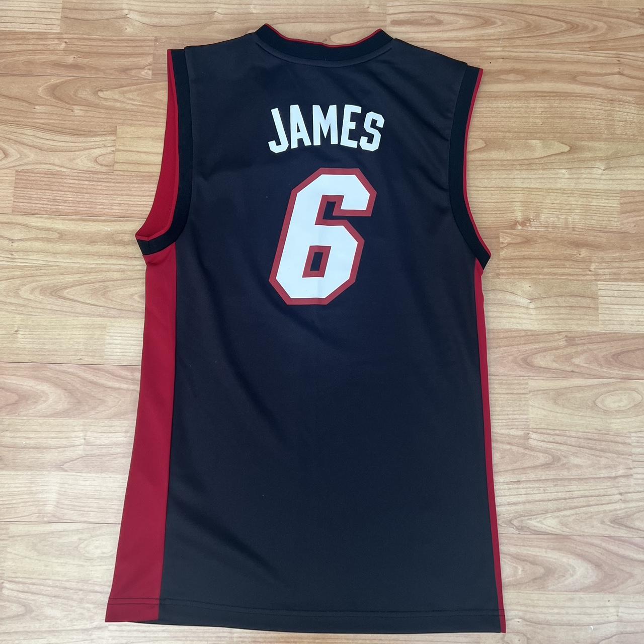 Men’s Adidas Miami Heat NBA Jersey, XS, Lebron James - Depop