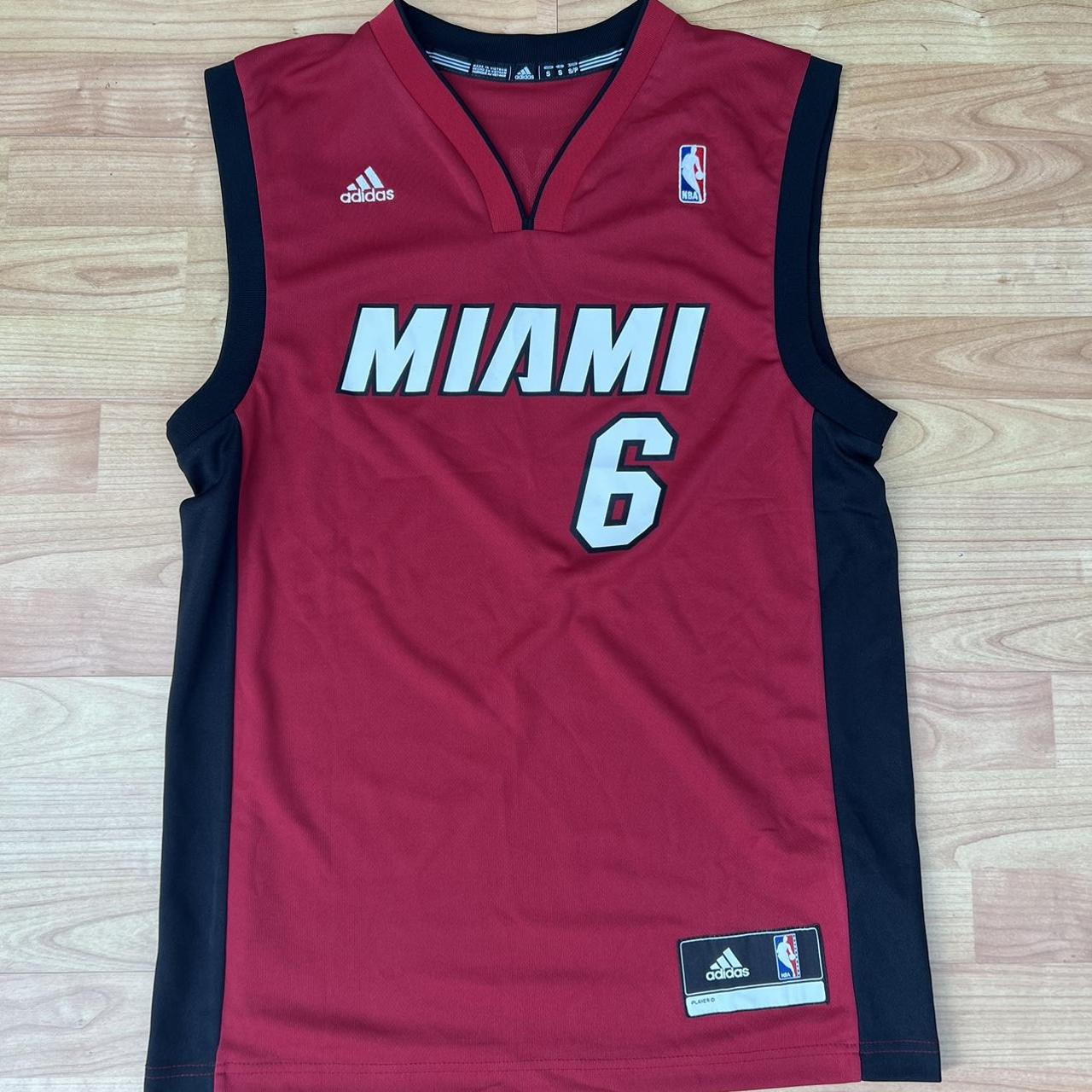 Men’s Adidas Miami Heat NBA Jersey, Small, Lebron James - Depop