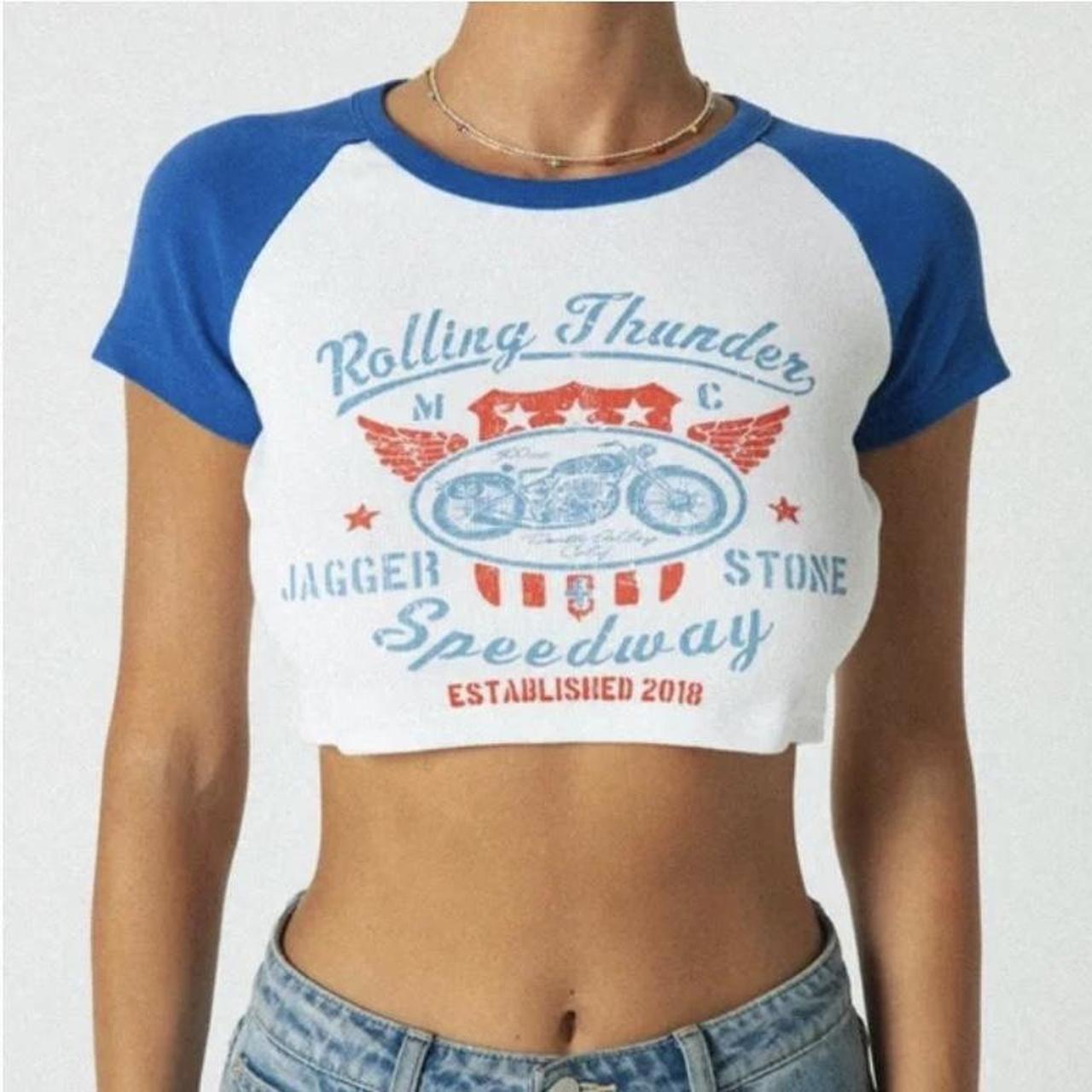 JGR & STN Crop Top - Depop