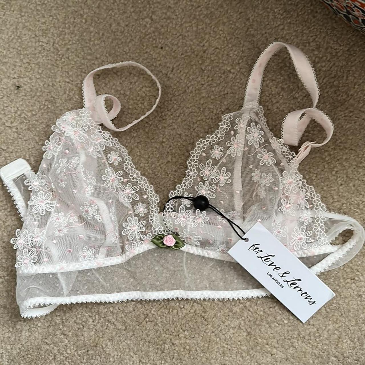 For Love & Lemons Women's Bra | Depop