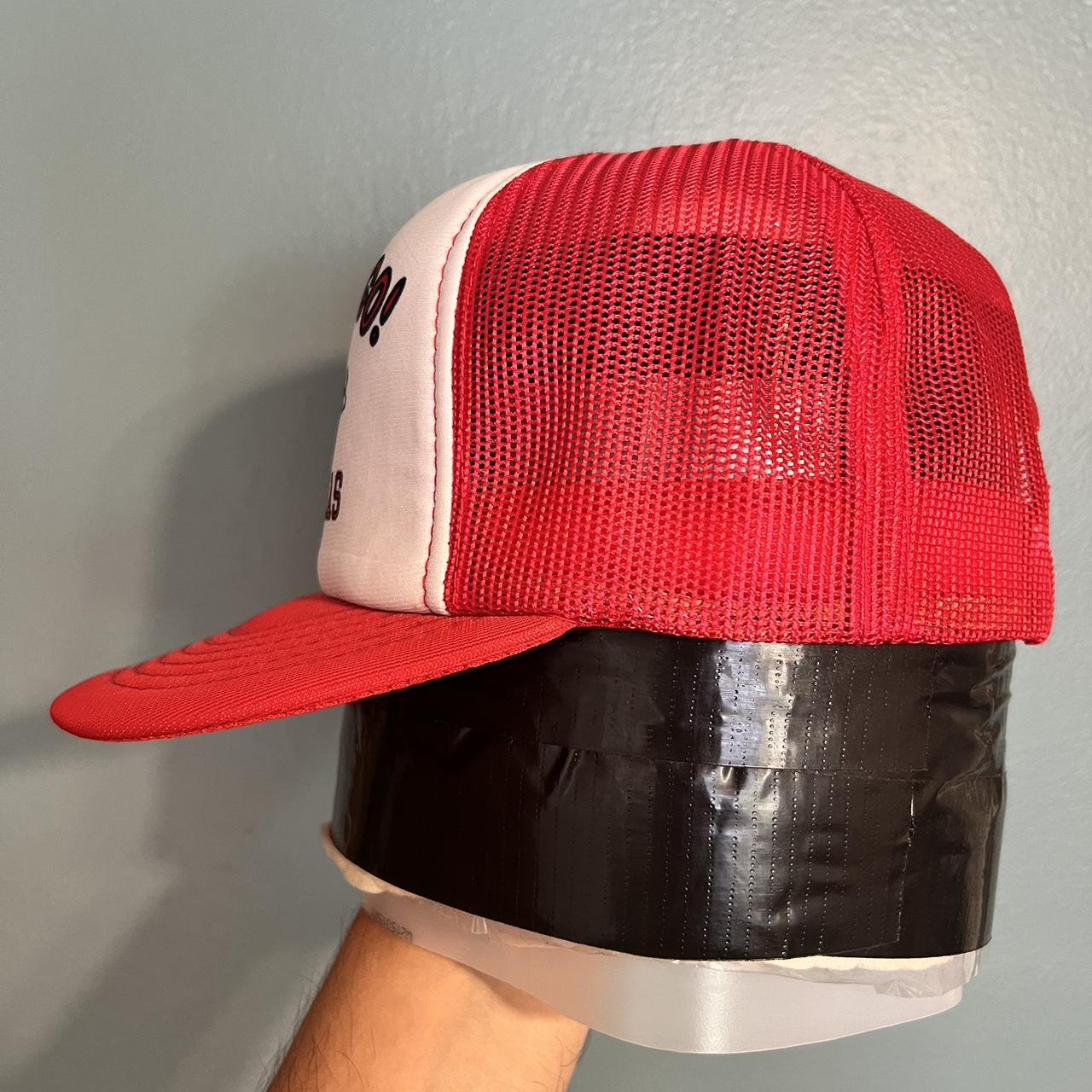 Vintage Snapback trucker Arkansas Razorbacks hat.... - Depop