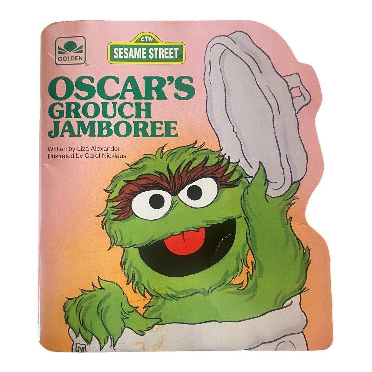 Oscar's Grouch Jamboree Rare Vintage Book Vintage... - Depop