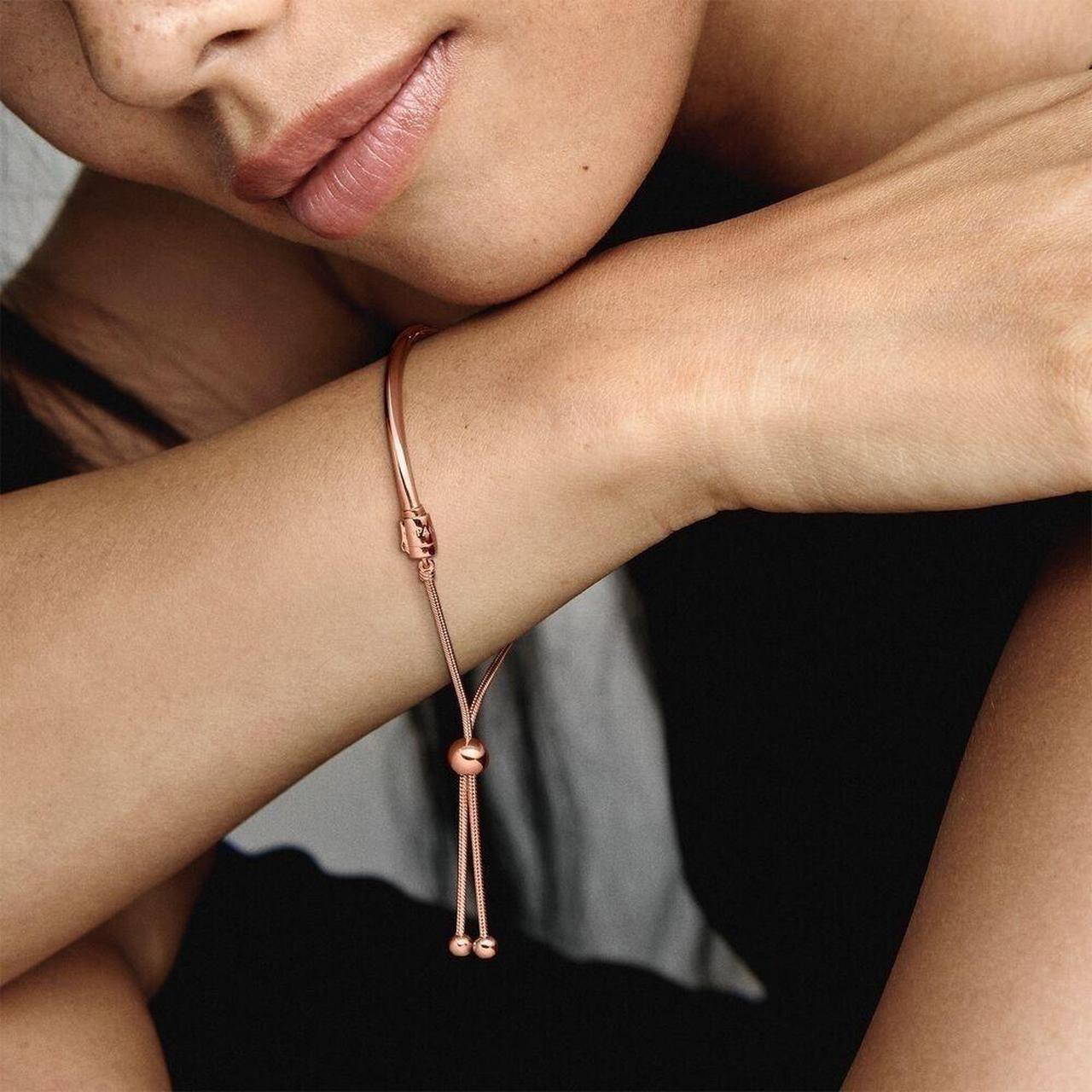 Pandora flower stem slider bracelet store