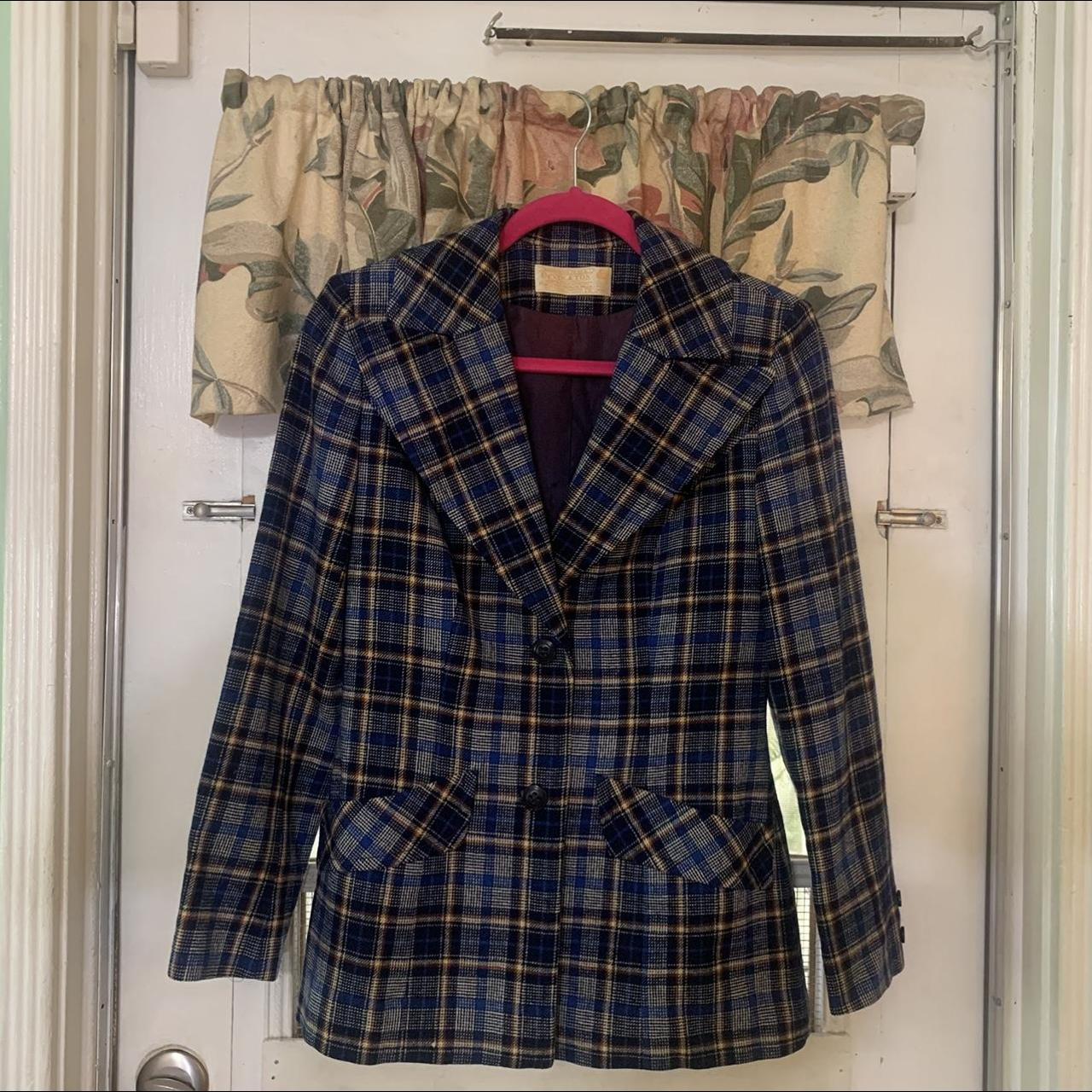 Vintage Pendleton Women’s Wool Jacket Size 8 (USA... - Depop