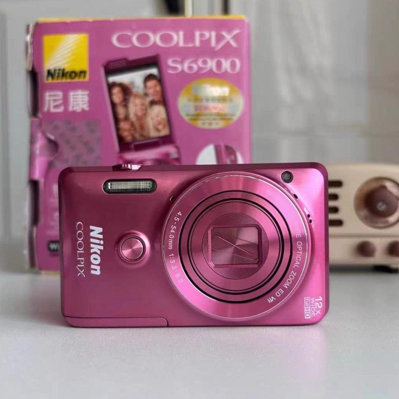 Nikon Coolpix S6900 PINK Compact Digital Camera Pink... - Depop