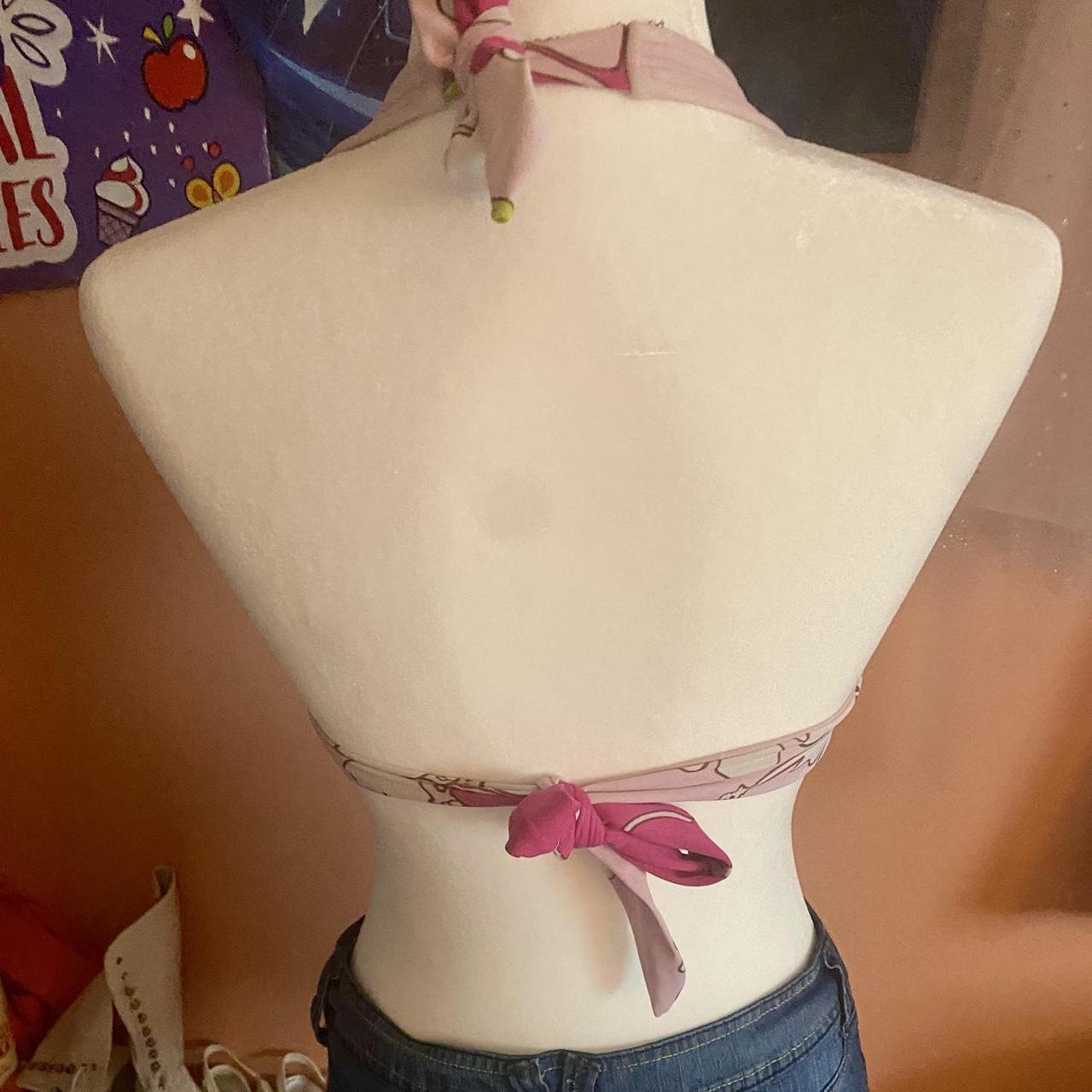 Super cute Gyaru swim suit top! 💕🎀 ~super soft and... - Depop