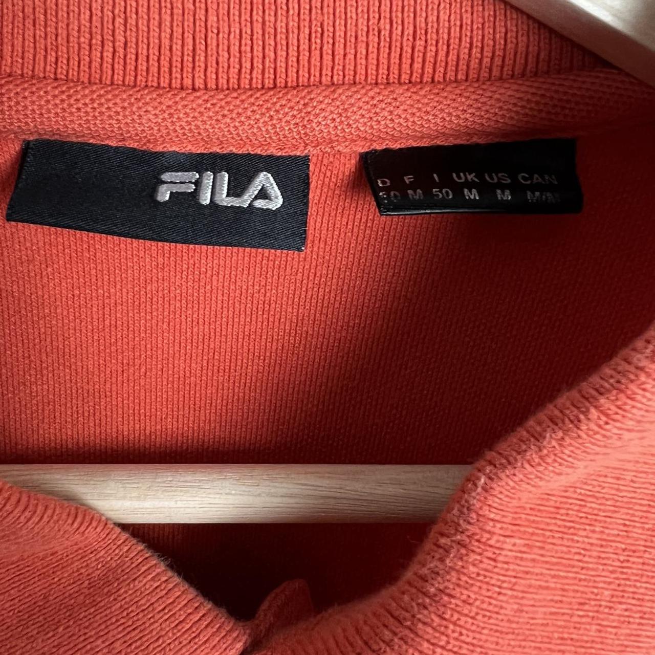 Fila Vintage Polo Shirt Label size M... - Depop