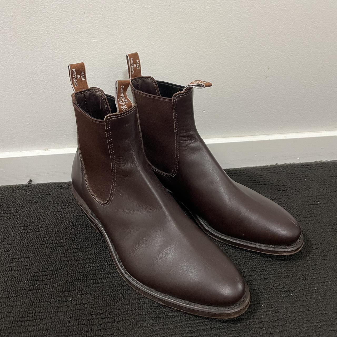 RM Williams Lady Yearling Chestnut Boots. Never... - Depop
