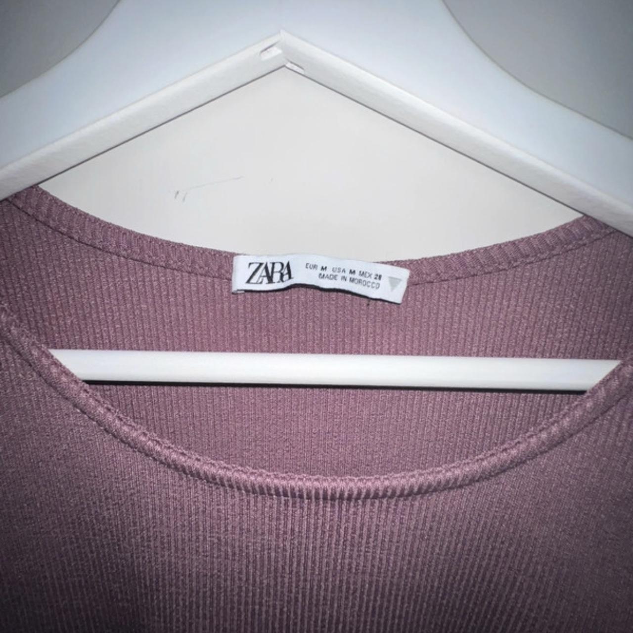 Zara Women's Purple Dress | Depop