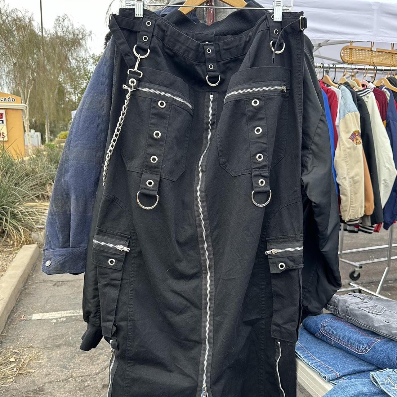 🕷️BLACK GOTH TRIPP LONG MAXI SKIRT🕷️ Vintage black... - Depop