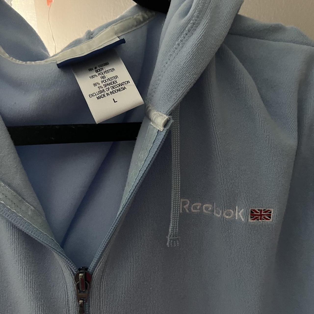 Reebok Women's Blue Jacket | Depop