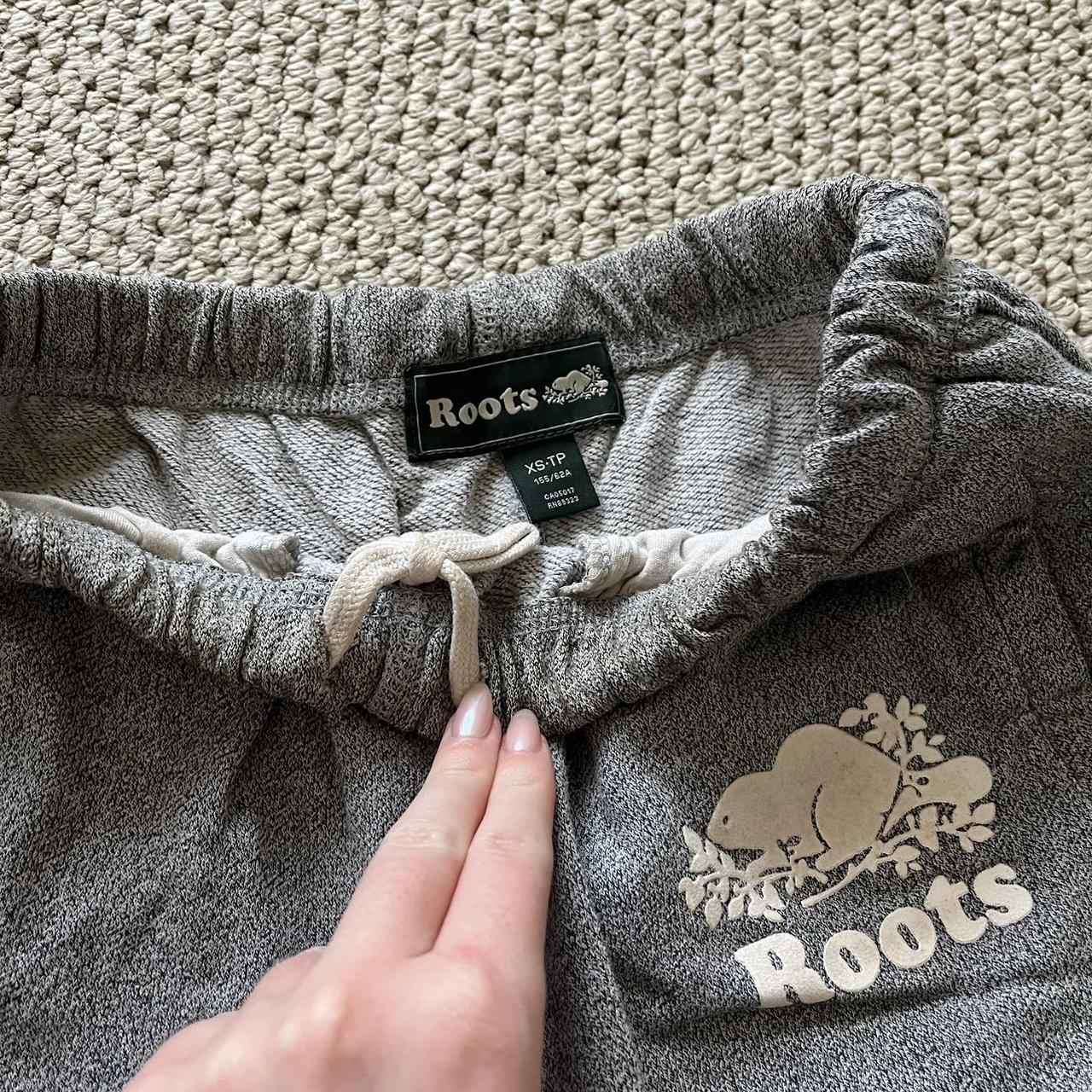 Roots Organic Original Sweatpants. Salt & pepper,... - Depop