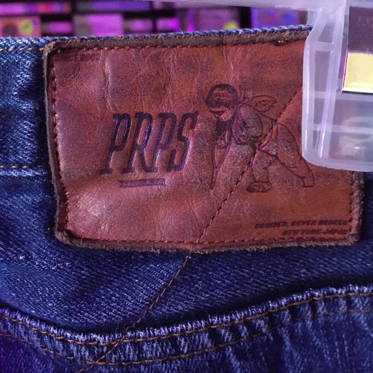 prps jeans size 32 butterfly button up #prbsjeans... - Depop