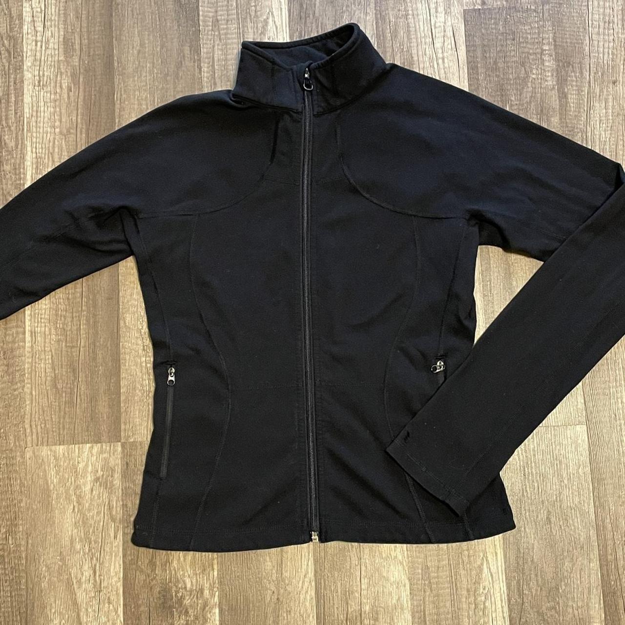 Lululemon Women's Black Jacket | Depop