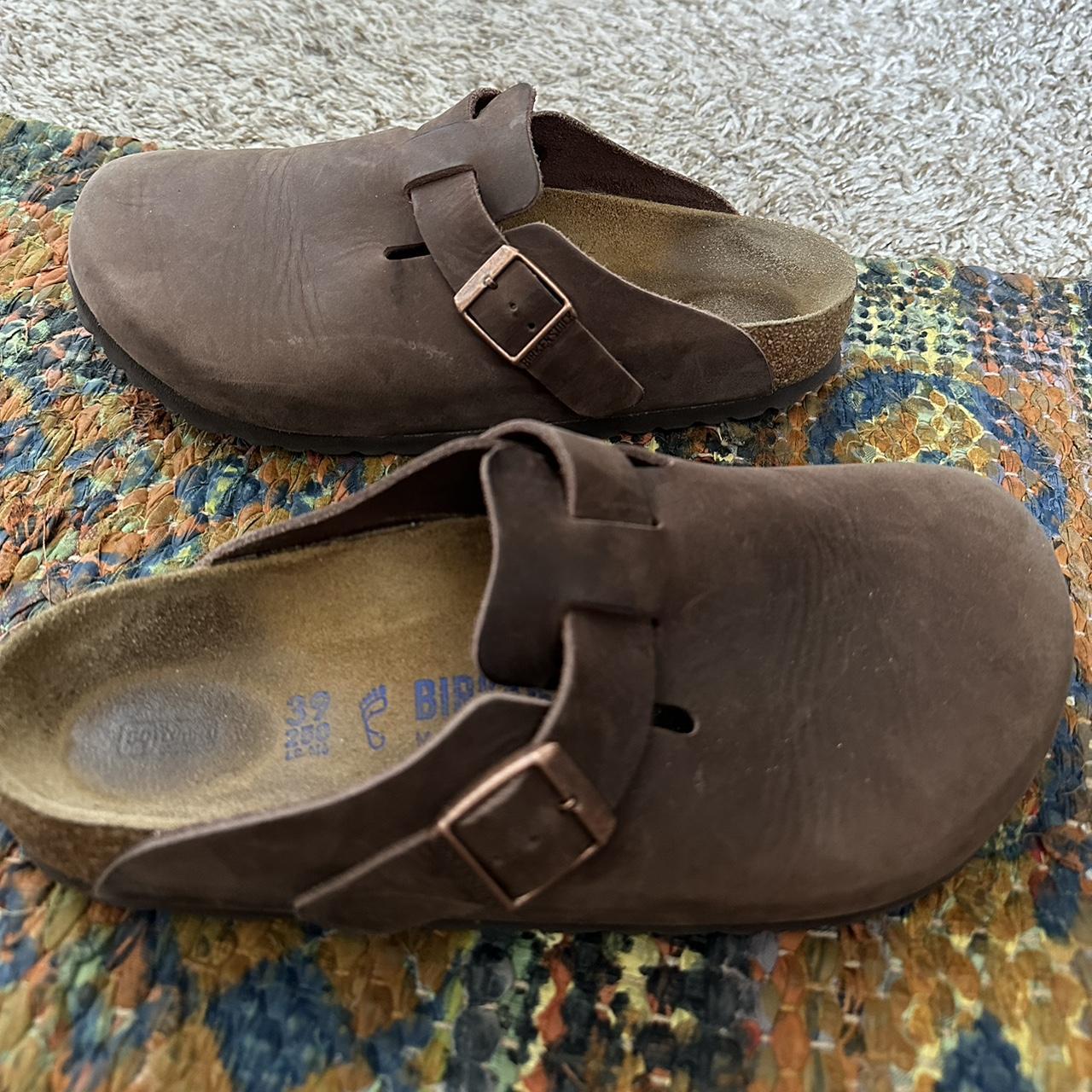 Birkenstock Women's Brown Clogs | Depop