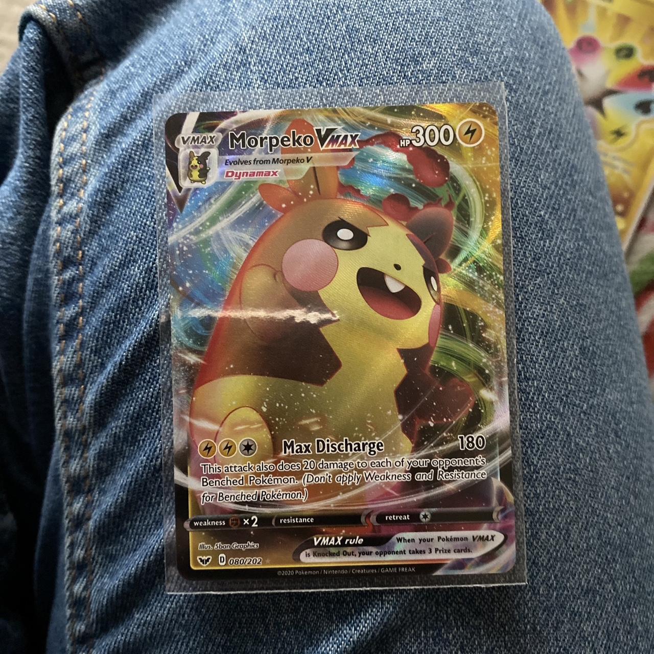 Pokemon TCG Sword and Shield - Morpeko VMAX ... - Depop