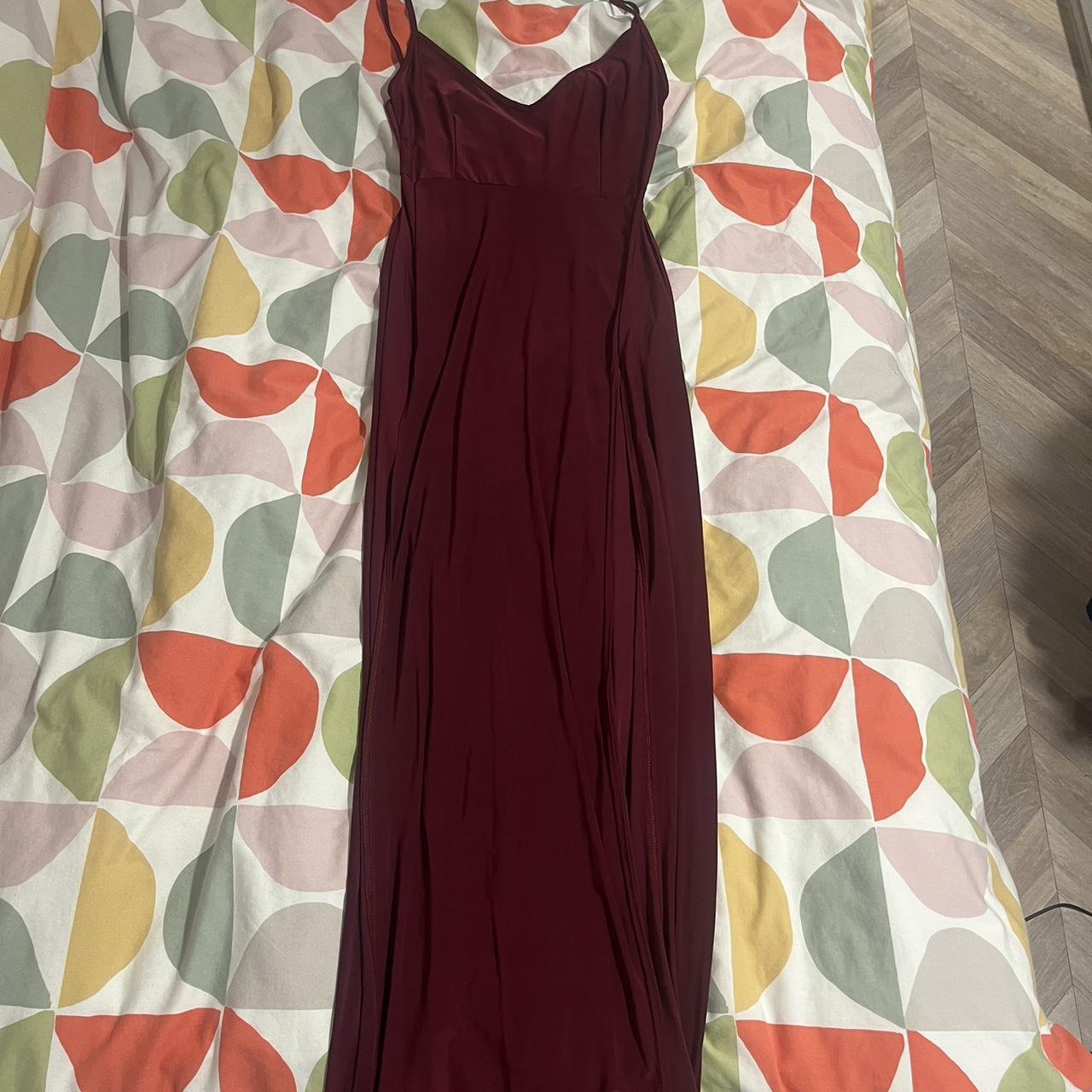 Nasty Gal double split maxi dress Size 10 Perfect... - Depop