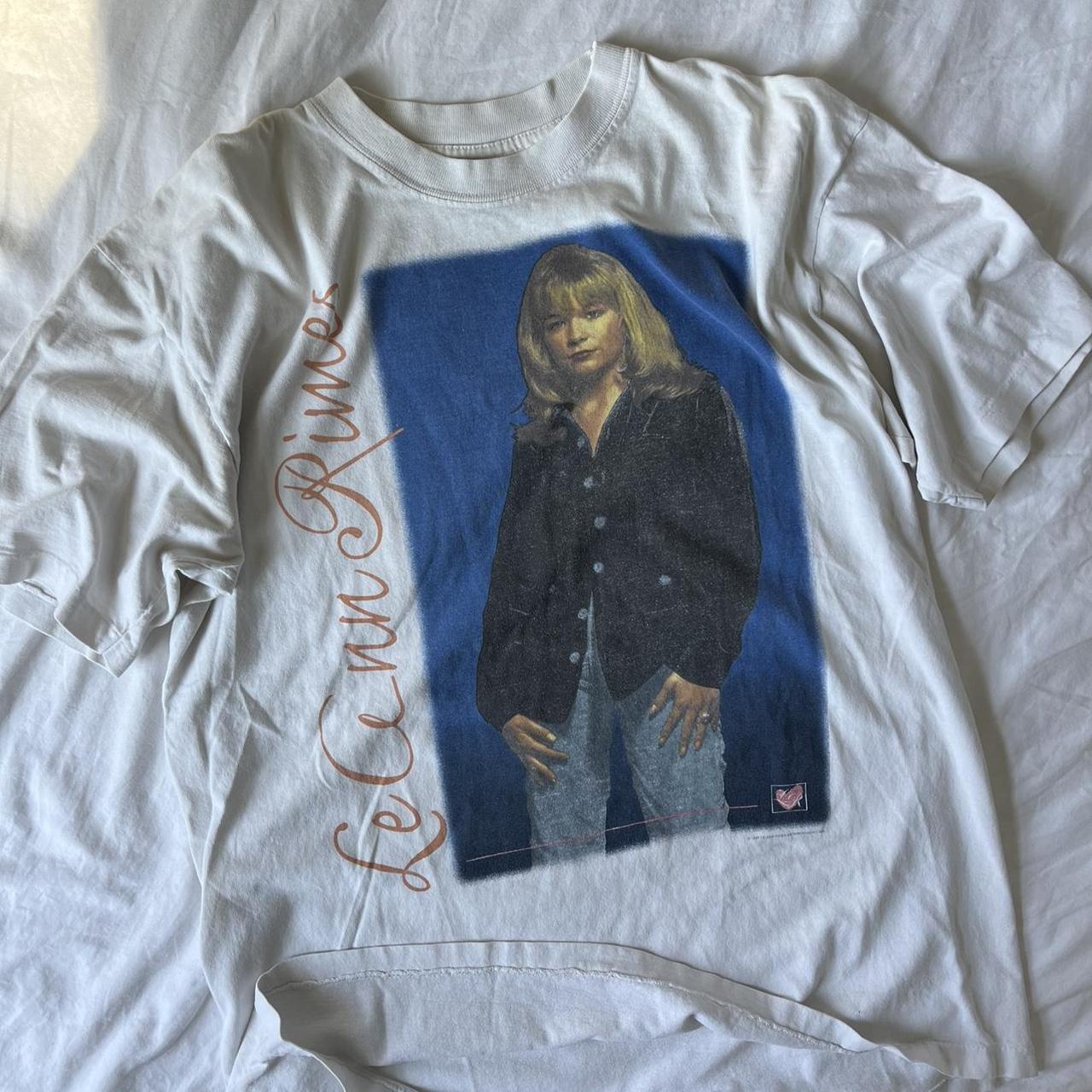 Vintage 1996 Leann Rimes tour t-shirt Great... - Depop