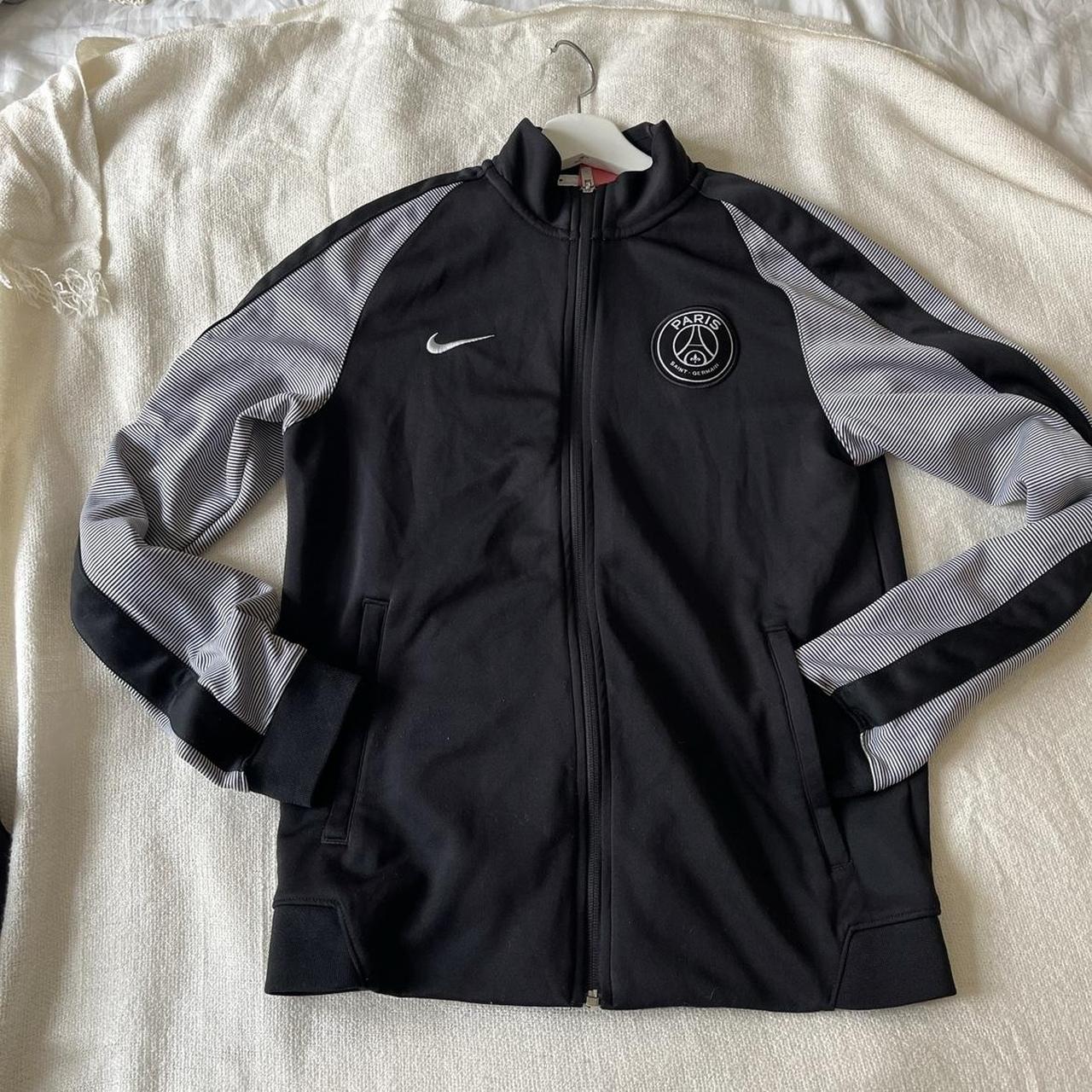 Nike PSG jacket in black Authentic/Official Paris... - Depop