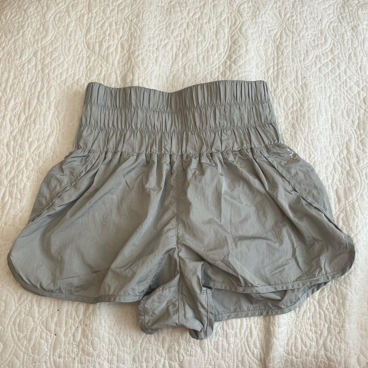 FP Movement Grey Shorts #freepeople #runningshorts... - Depop