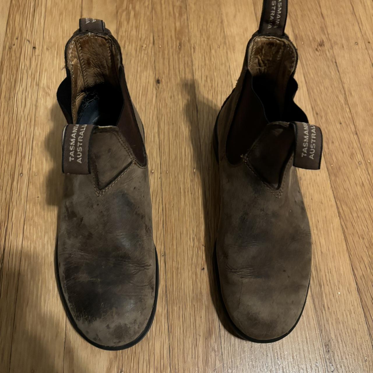 Blundstones Brown Pretty worn but still have lots... - Depop