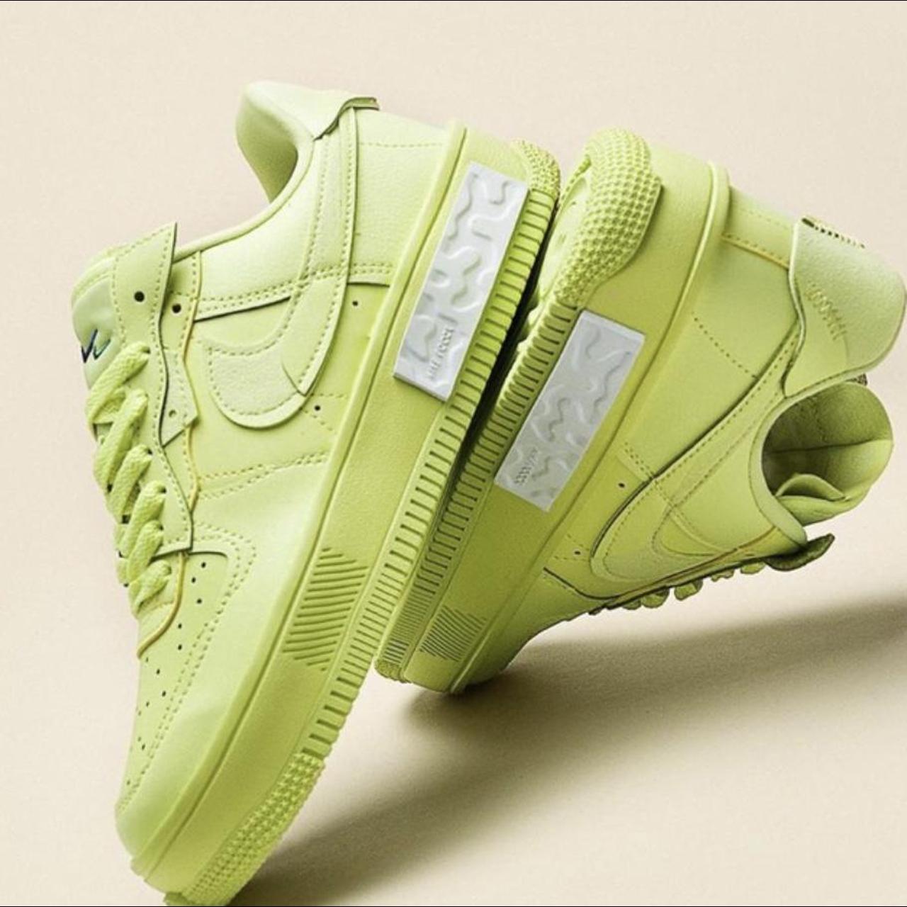 NIKE AF1 low top Neon Fontaka sneakers. Never worn... - Depop