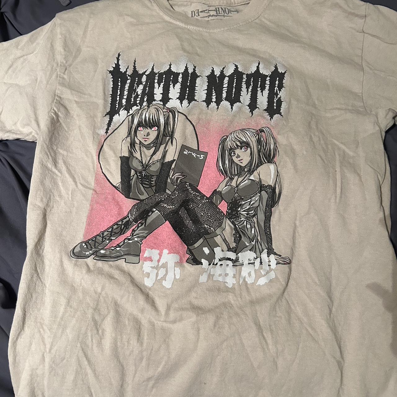 death note graphic tee medium #deathnote #anime - Depop