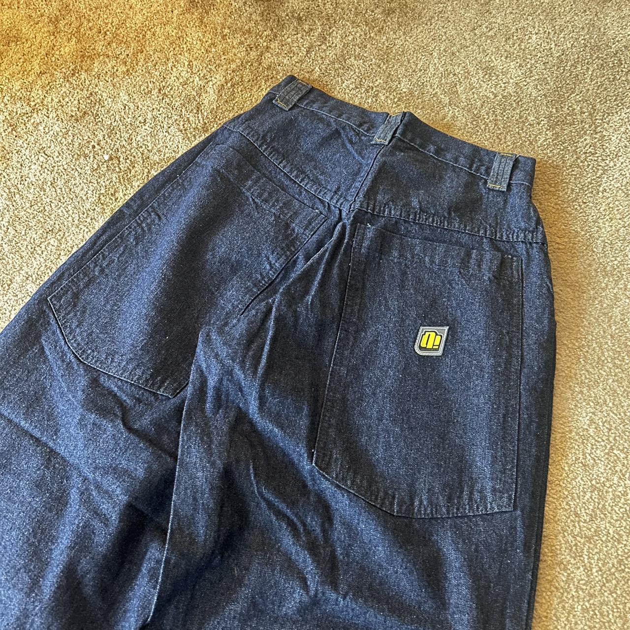 Deadstock Baggy Menace Jeans with Deep... | Depop