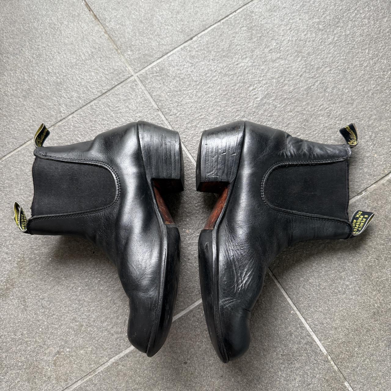 Black leather RM Williams Chelsea boots uk6 US 8.5... | Depop