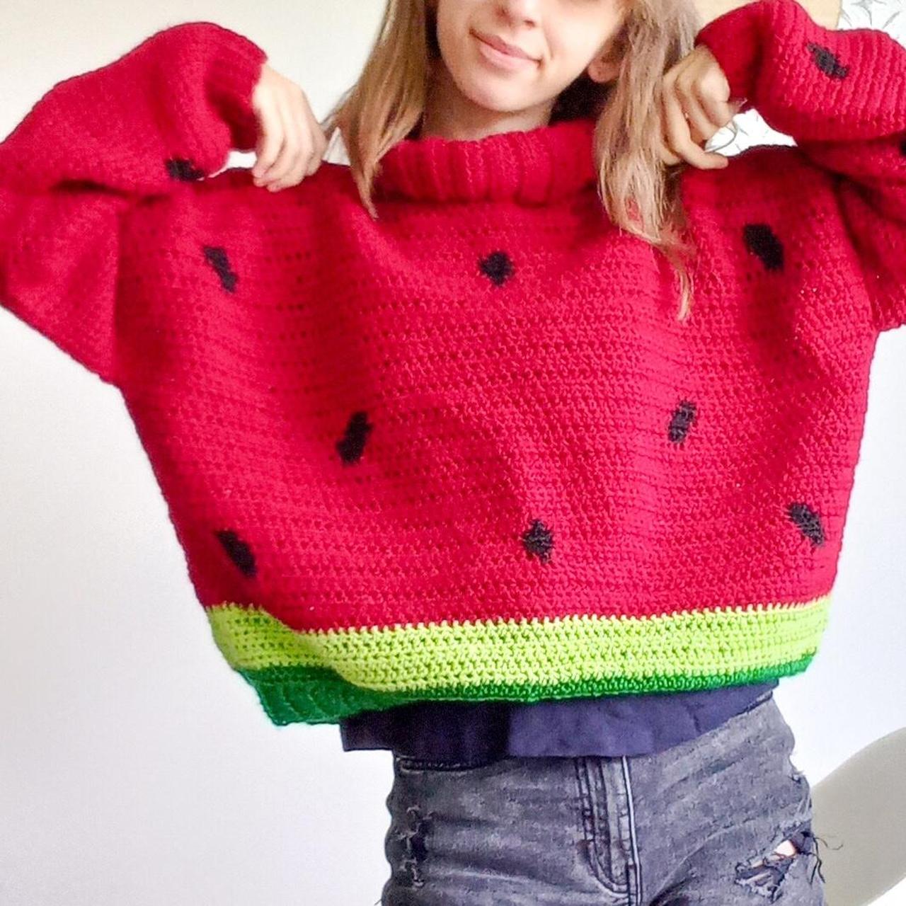 🍉Mabel Pines Watermelon Sweater🍉 Made with a... - Depop