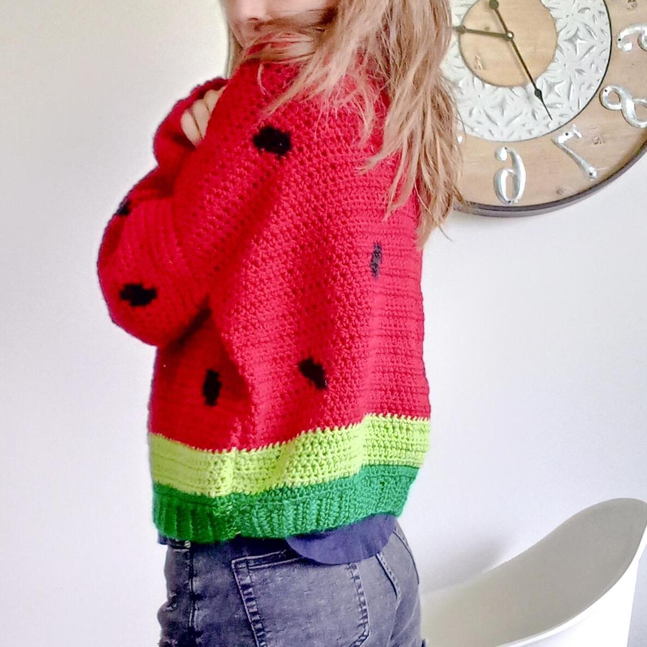🍉Mabel Pines Watermelon Sweater🍉 Made with a... - Depop