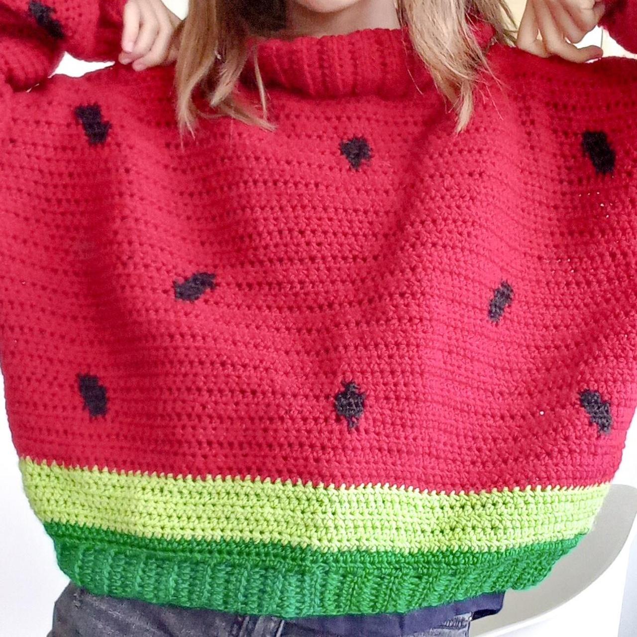 🍉Mabel Pines Watermelon Sweater🍉 Made with a... - Depop