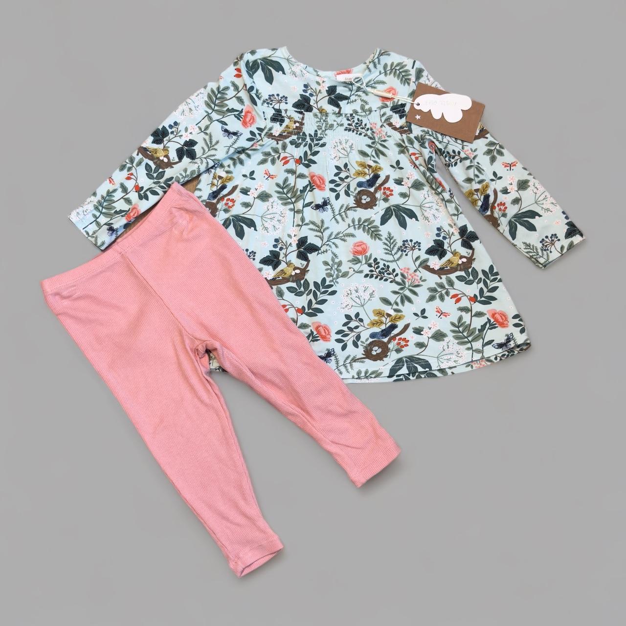 Angel Dear top and bottoms set. Super stretchy and... - Depop